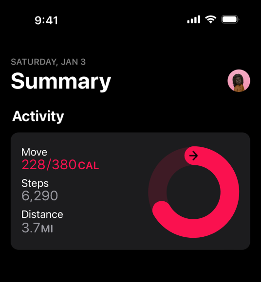 Activity rings | Apple Developer Documentation