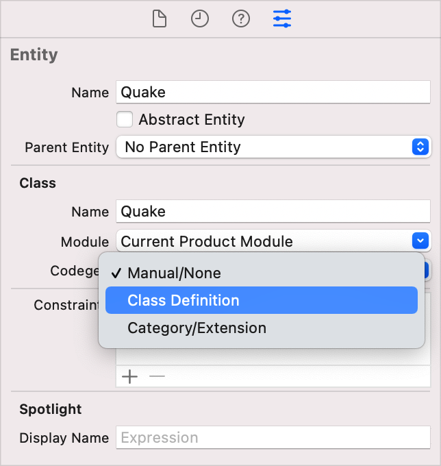 Generating code | Apple Developer Documentation