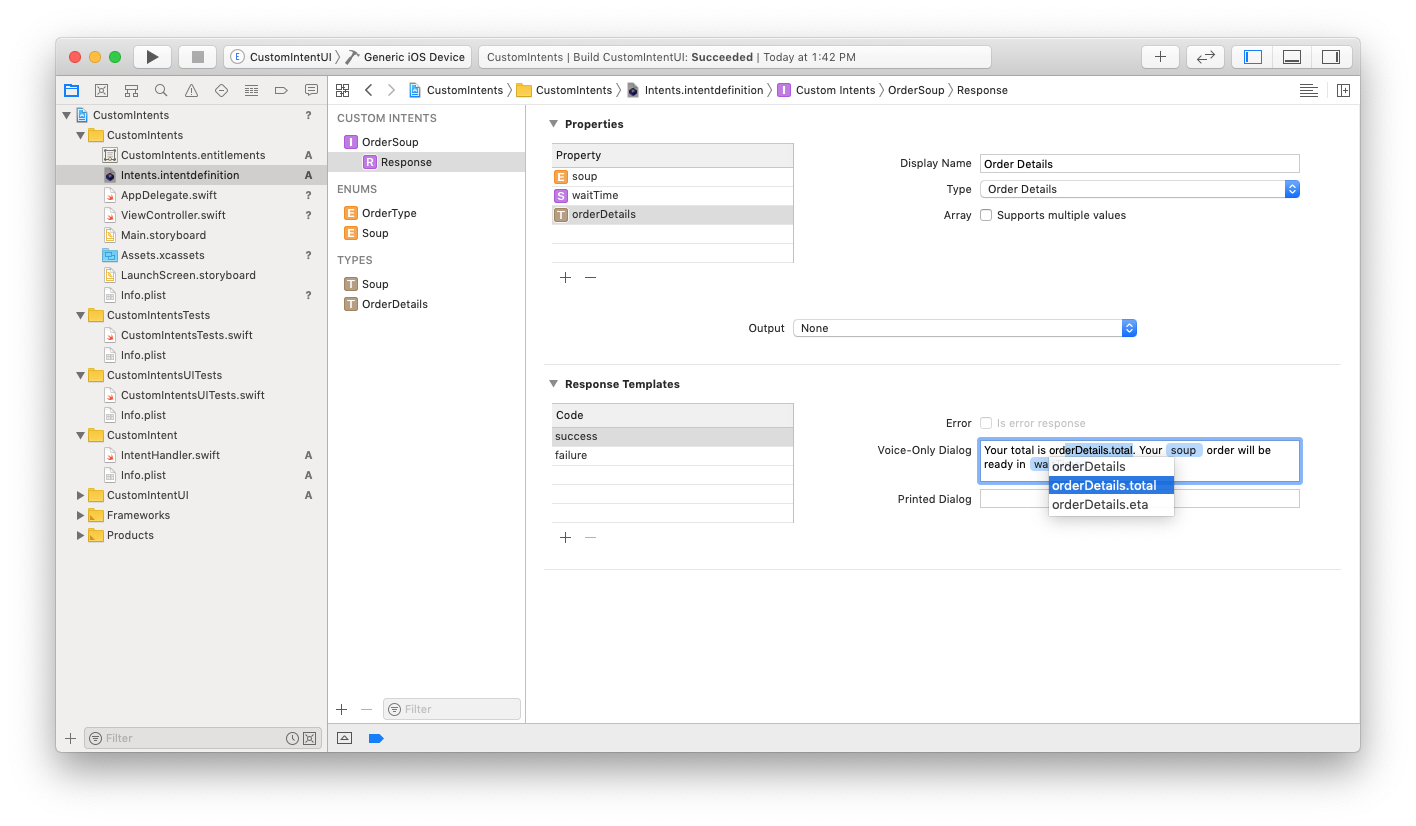 Adding User Interactivity with Siri Shortcuts and the Shortcuts App | Apple Developer Documentation