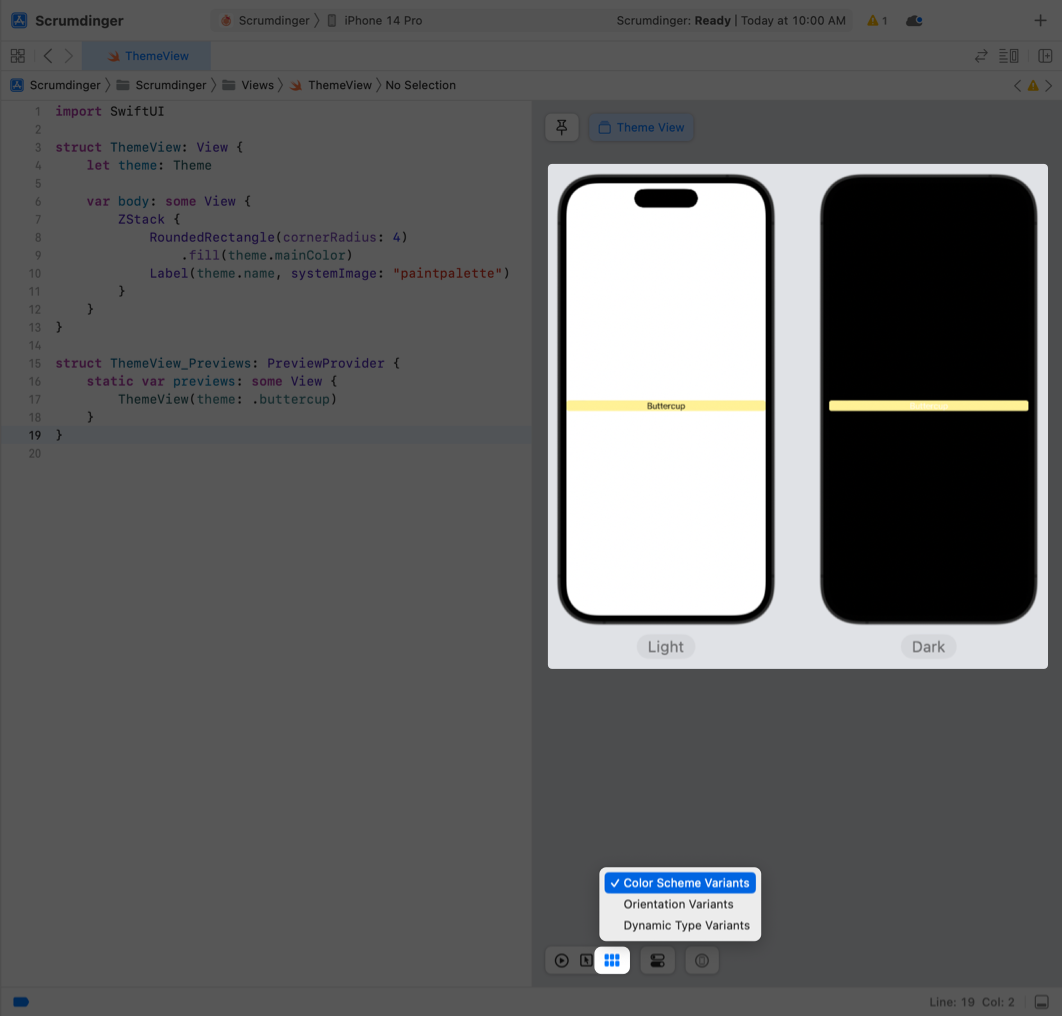 Passing data with bindings | Apple Developer Documentation
