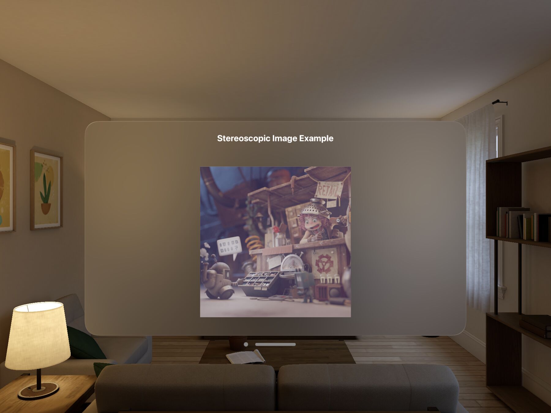 Displaying a stereoscopic image | Apple Developer Documentation