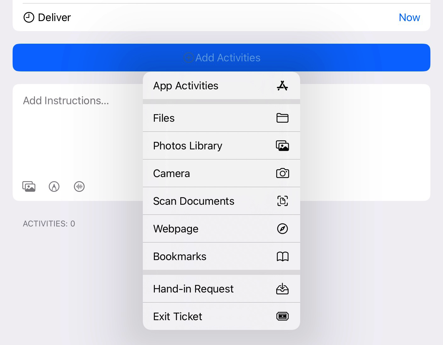 Creating bookmarks and assignments from your app | Apple Developer Documentation