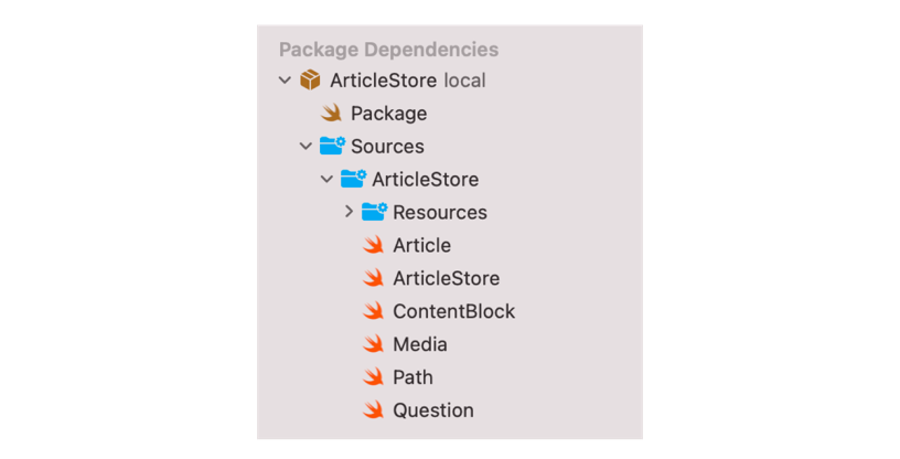 Dissecting an app's architecture | Apple Developer Documentation