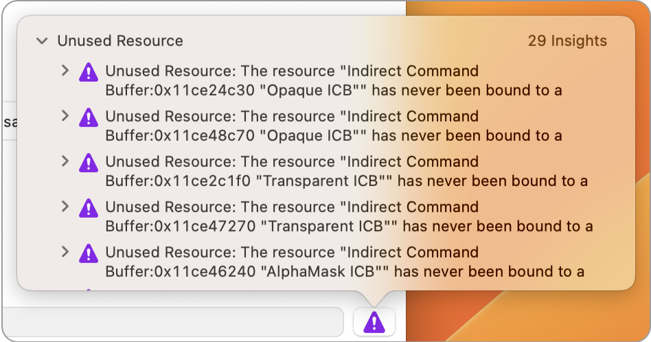 Analyzing memory usage | Apple Developer Documentation