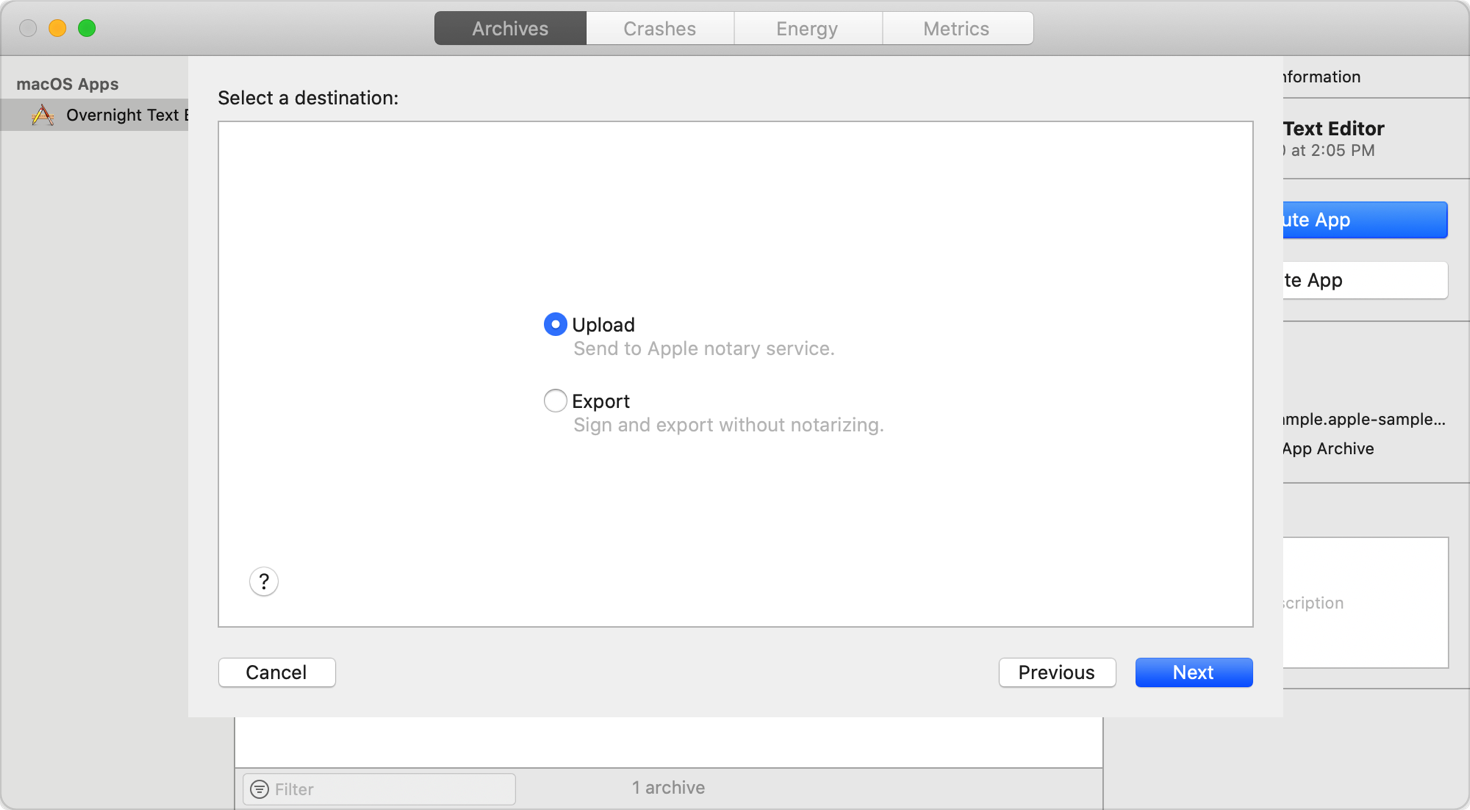 Notarizing macOS software before distribution | Apple Developer ...