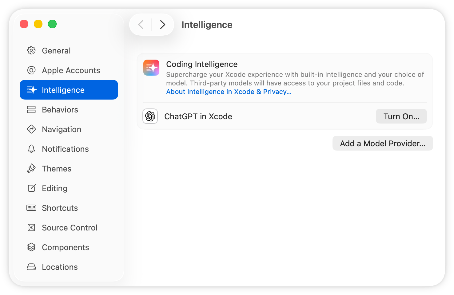 Writing code with intelligence in Xcode | Apple Developer Documentation