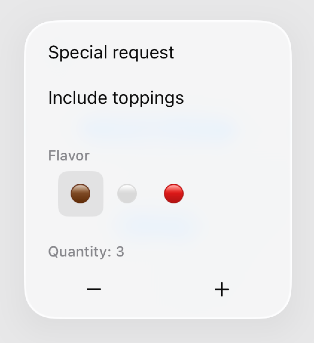 Populating SwiftUI menus with adaptive controls | Apple Developer Documentation