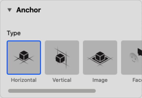 Selecting an anchor for a Reality Composer scene | Apple Developer ...