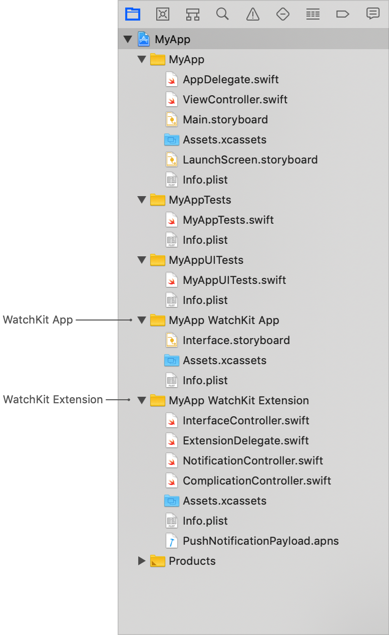 Setting up a watchOS project | Apple Developer Documentation