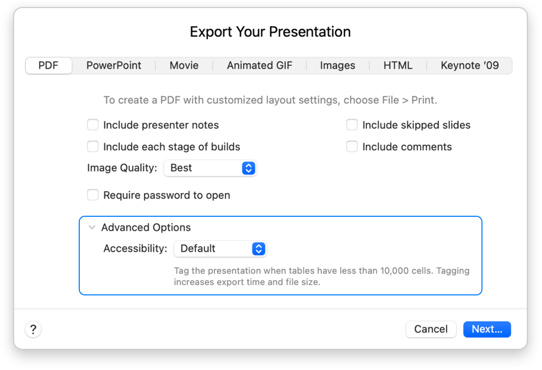Disclosure controls | Apple Developer Documentation