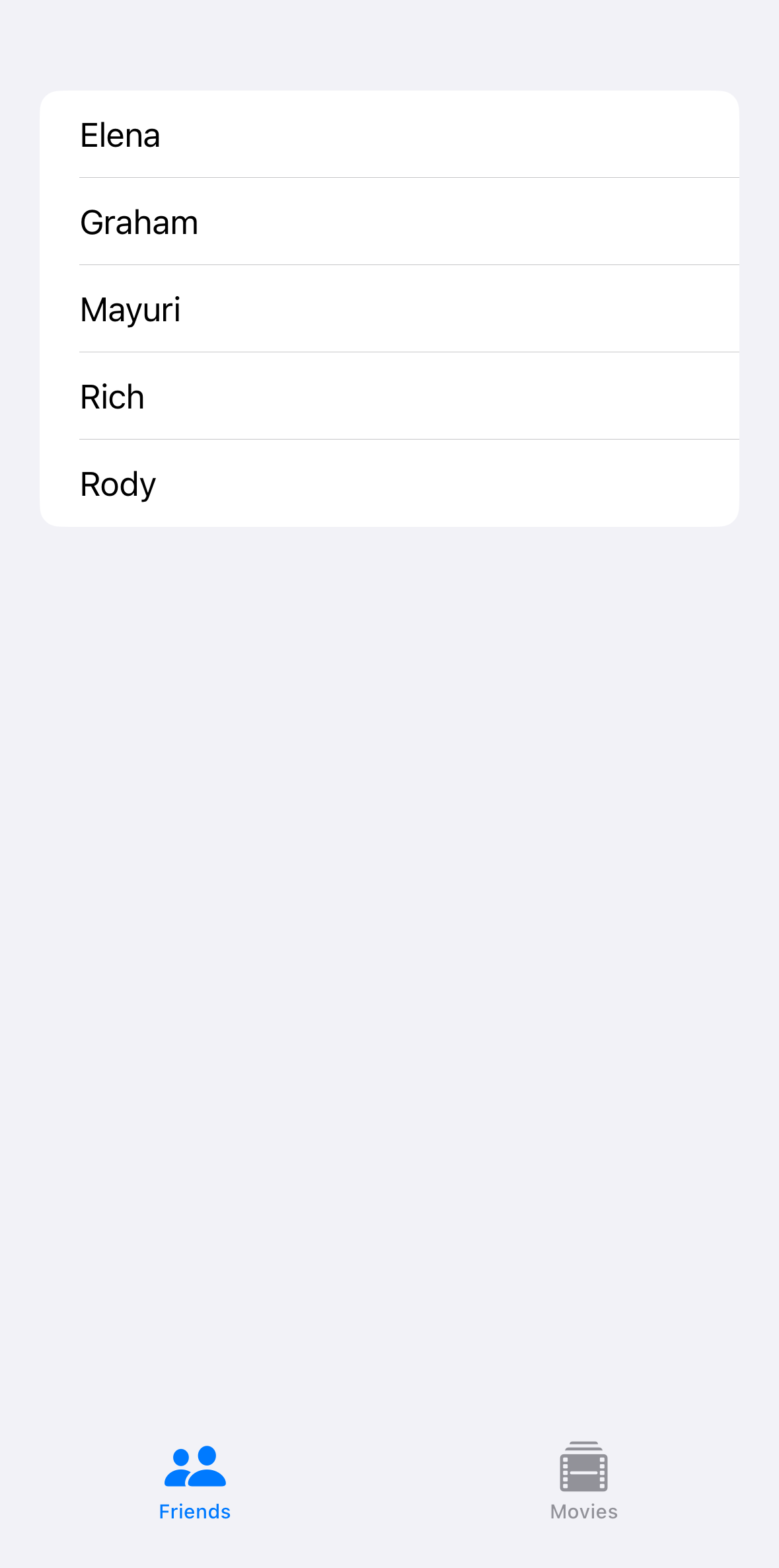 Navigate sample data | Apple Developer Documentation