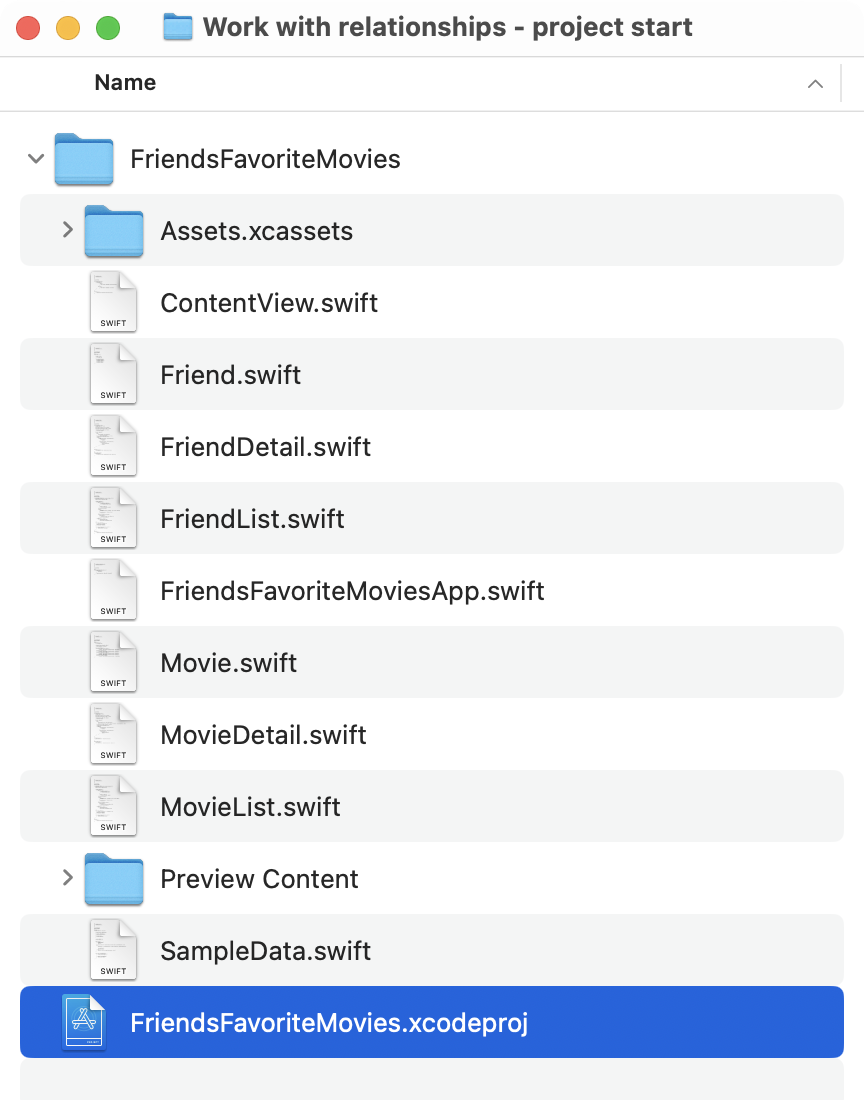 Work with relationships | Apple Developer Documentation