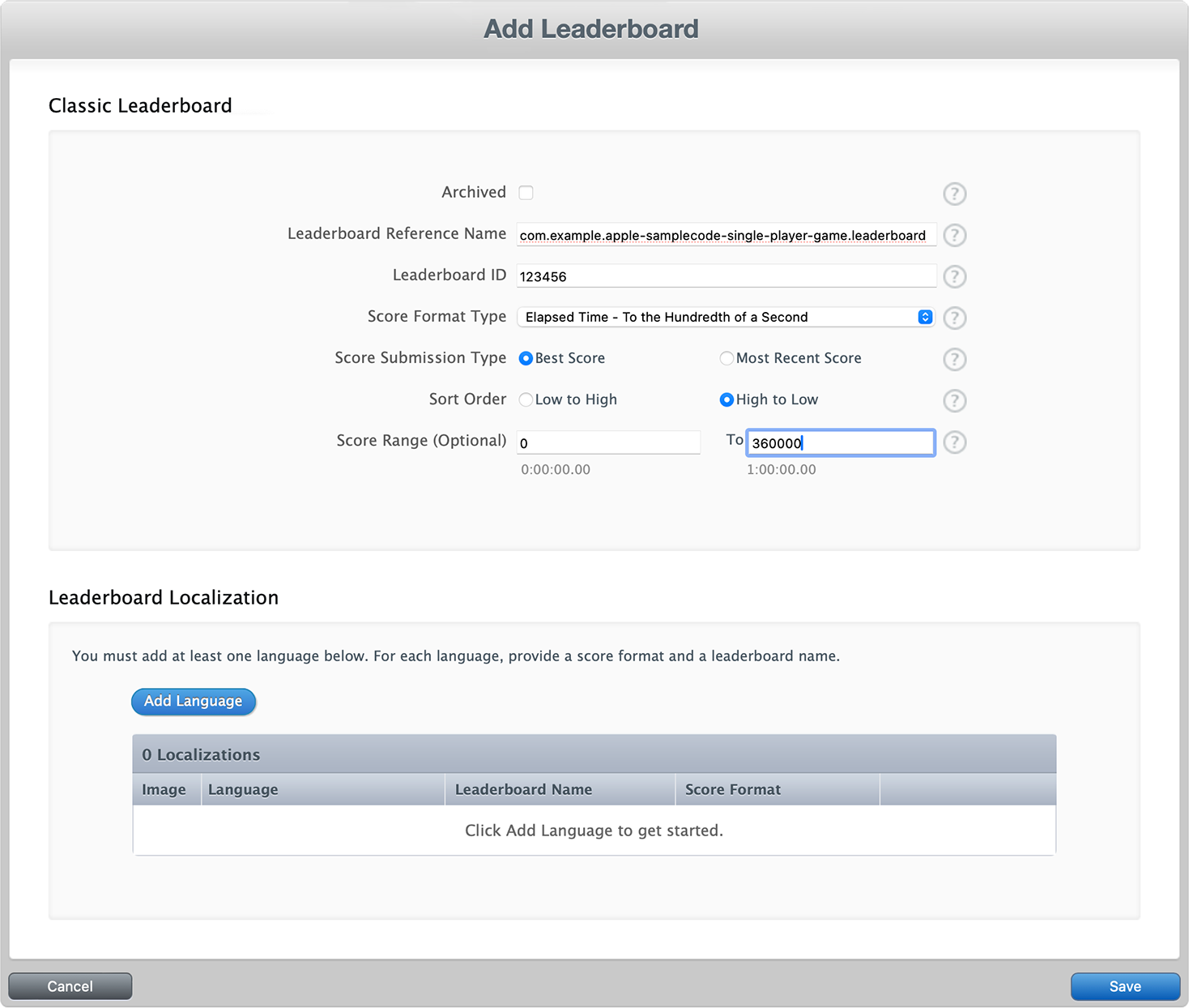 Encourage progress and competition with leaderboards | Apple Developer Documentation