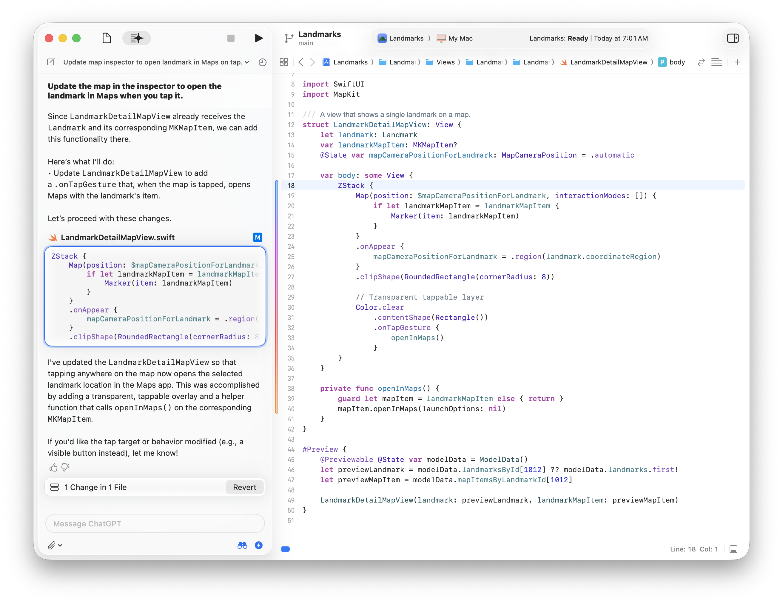 Writing code with intelligence in Xcode | Apple Developer Documentation