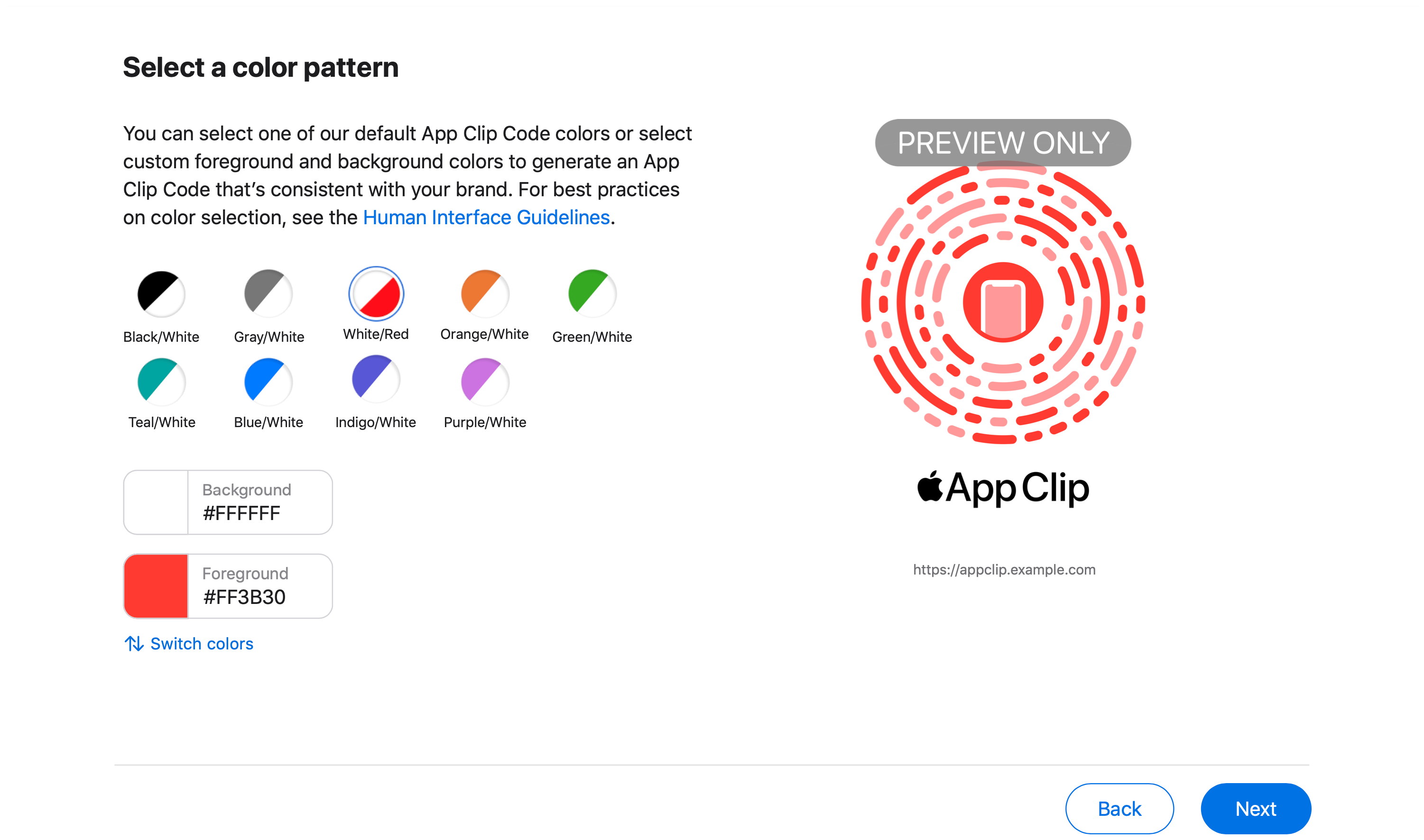 Creating App Clip Codes with App Store Connect | Apple Developer Documentation