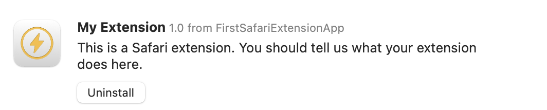 Setting Safari App Extension Feature Keys Apple Developer Documentation