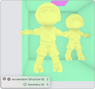 Inspecting acceleration structures | Apple Developer Documentation