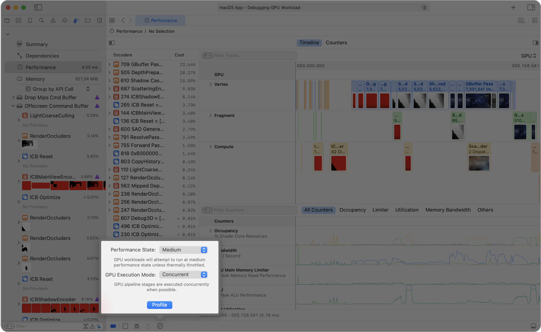 Optimizing GPU performance | Apple Developer Documentation
