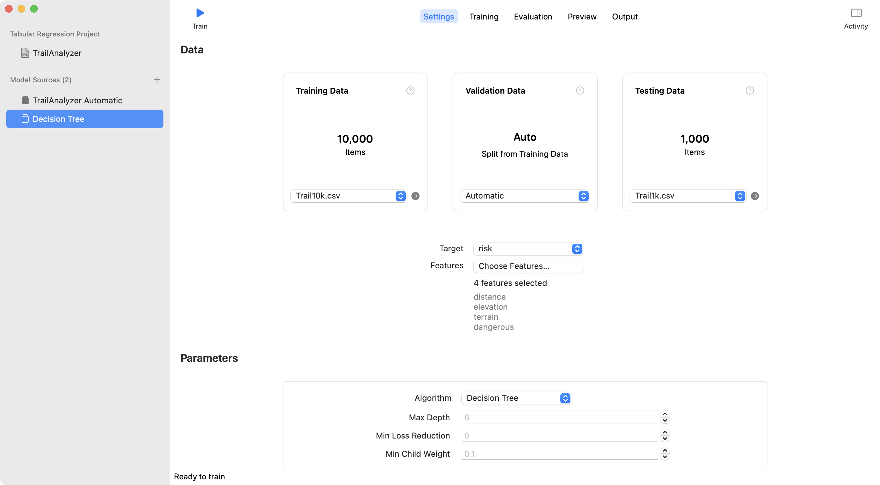 Train a Core ML model | Apple Developer Documentation