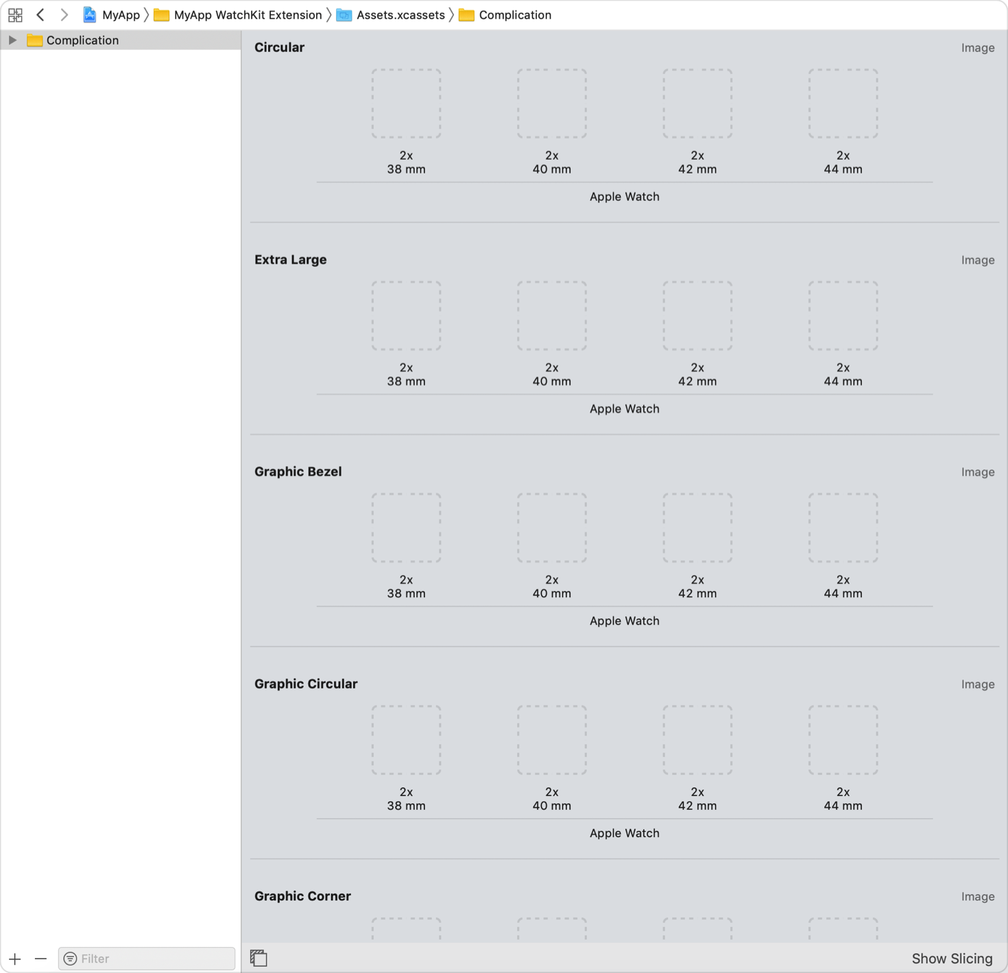 Adding Placeholders for Your Complication | Apple Developer Documentation