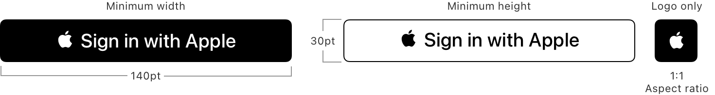 Displaying Sign in with Apple buttons on the web | Apple Developer Documentation