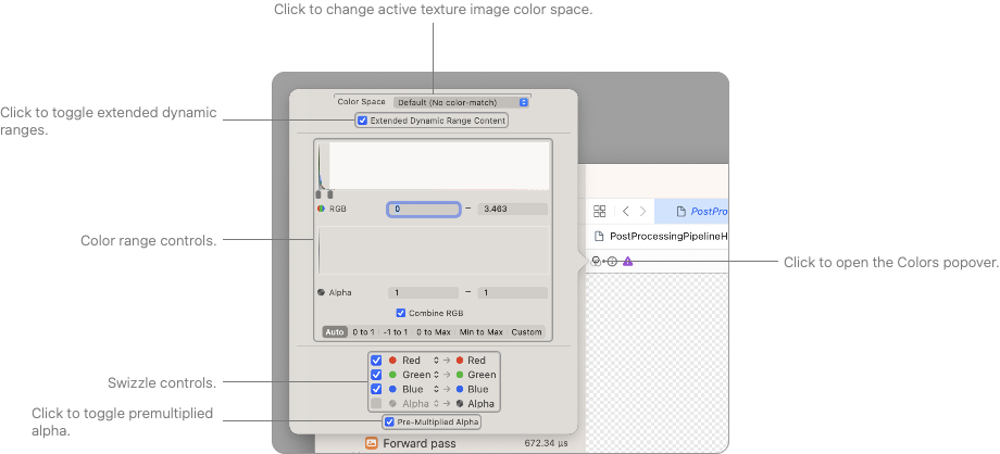Inspecting textures | Apple Developer Documentation