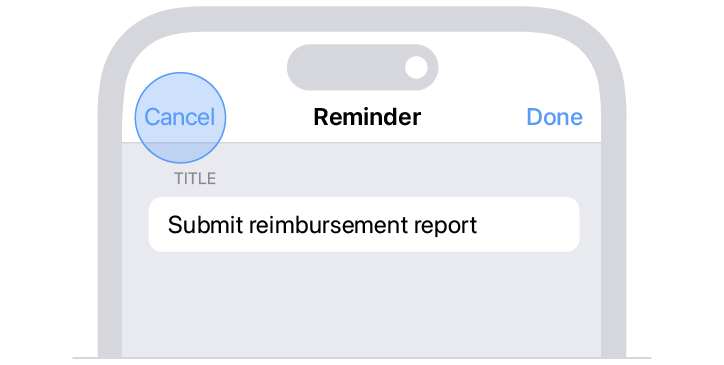 Editing reminders | Apple Developer Documentation
