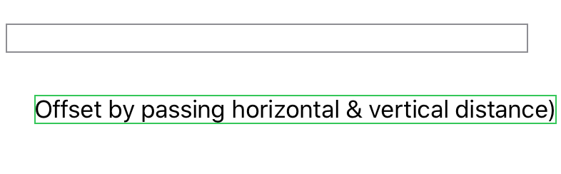 Offsetxy Apple Developer Documentation