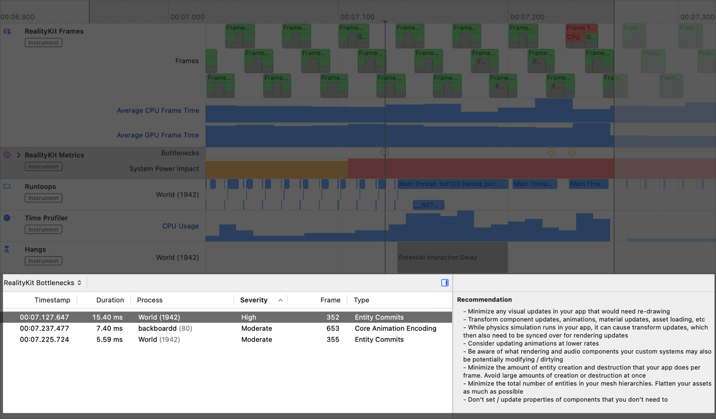 Analyzing the performance of your visionOS app | Apple Developer Documentation