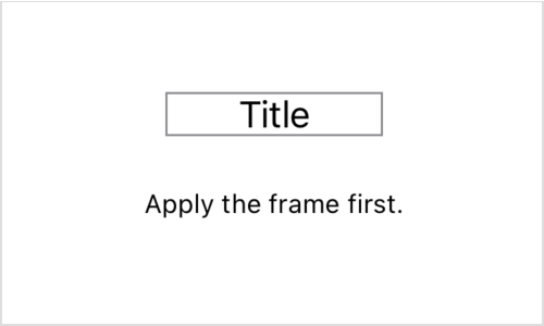 Configuring views | Apple Developer Documentation