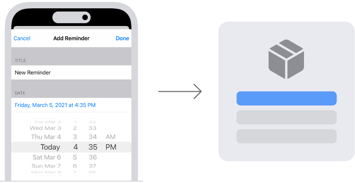Saving reminders | Apple Developer Documentation