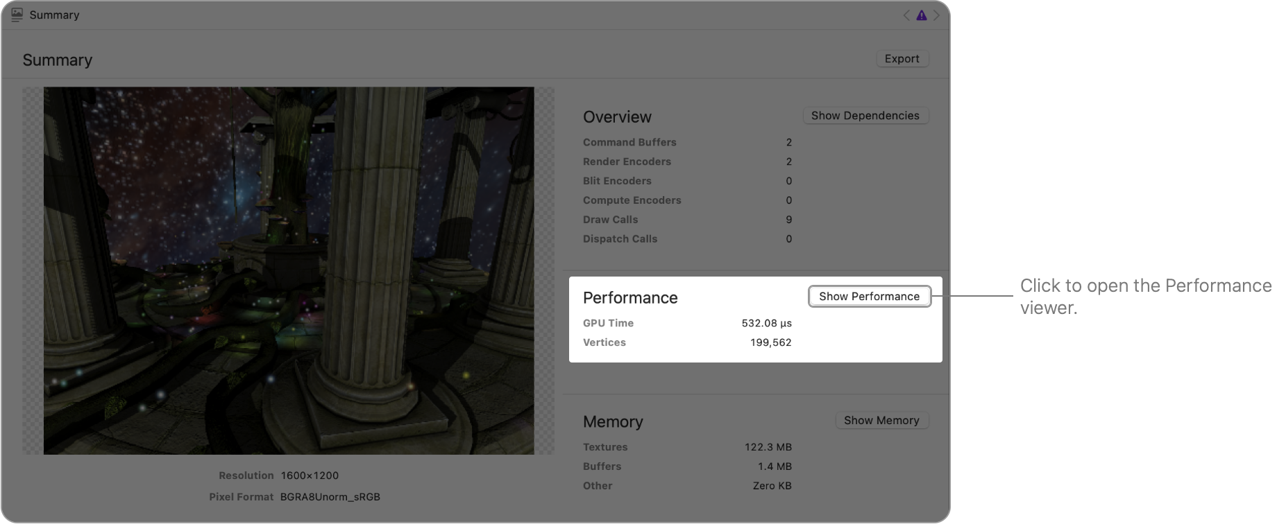 Analyzing your Metal workload | Apple Developer Documentation