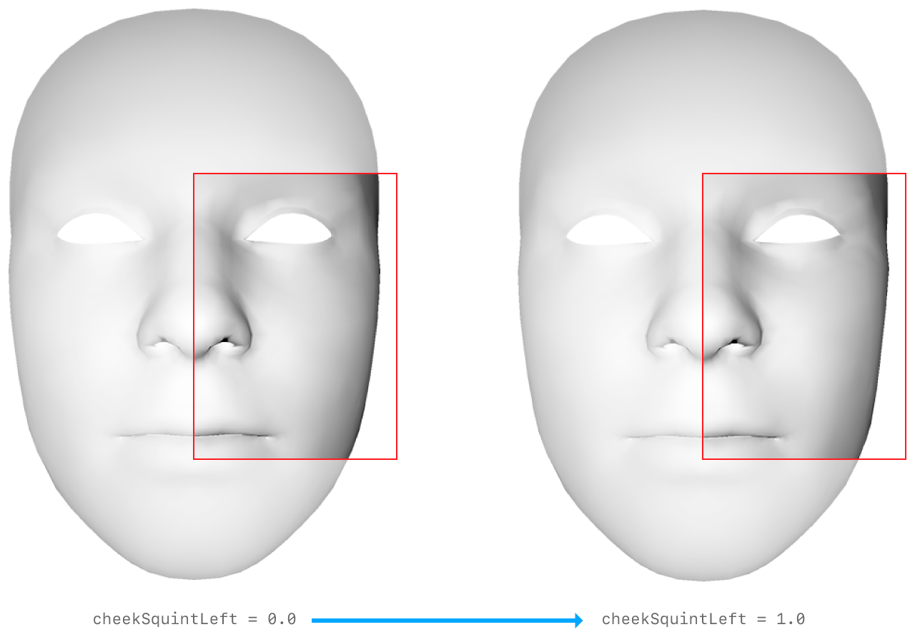 cheekSquintLeft | Apple Developer Documentation