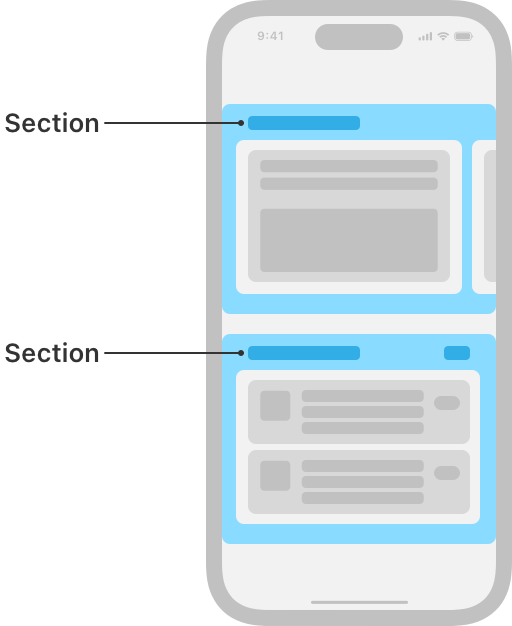 NSCollectionLayoutSection | Apple Developer Documentation