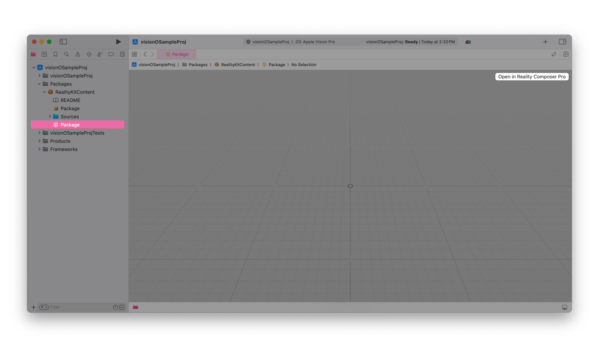 Using a reference object with Reality Composer Pro | Apple Developer Documentation