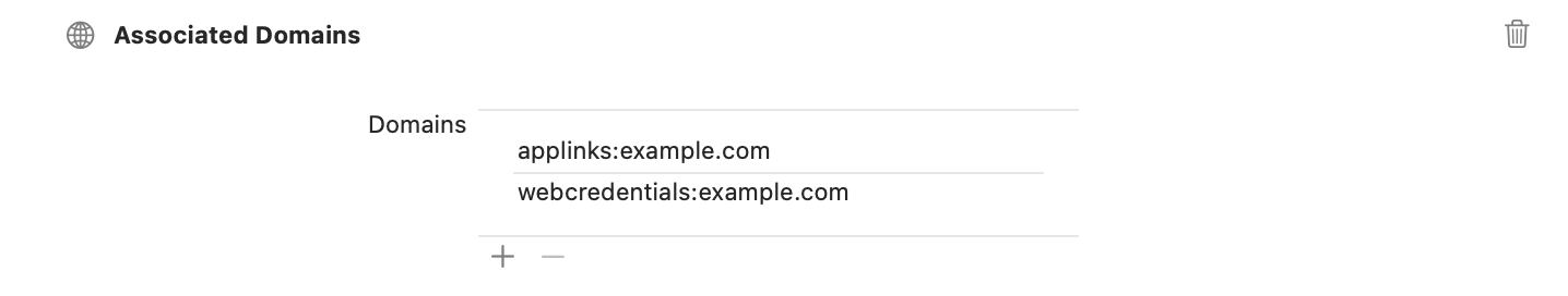 Supporting associated domains | Apple Developer Documentation