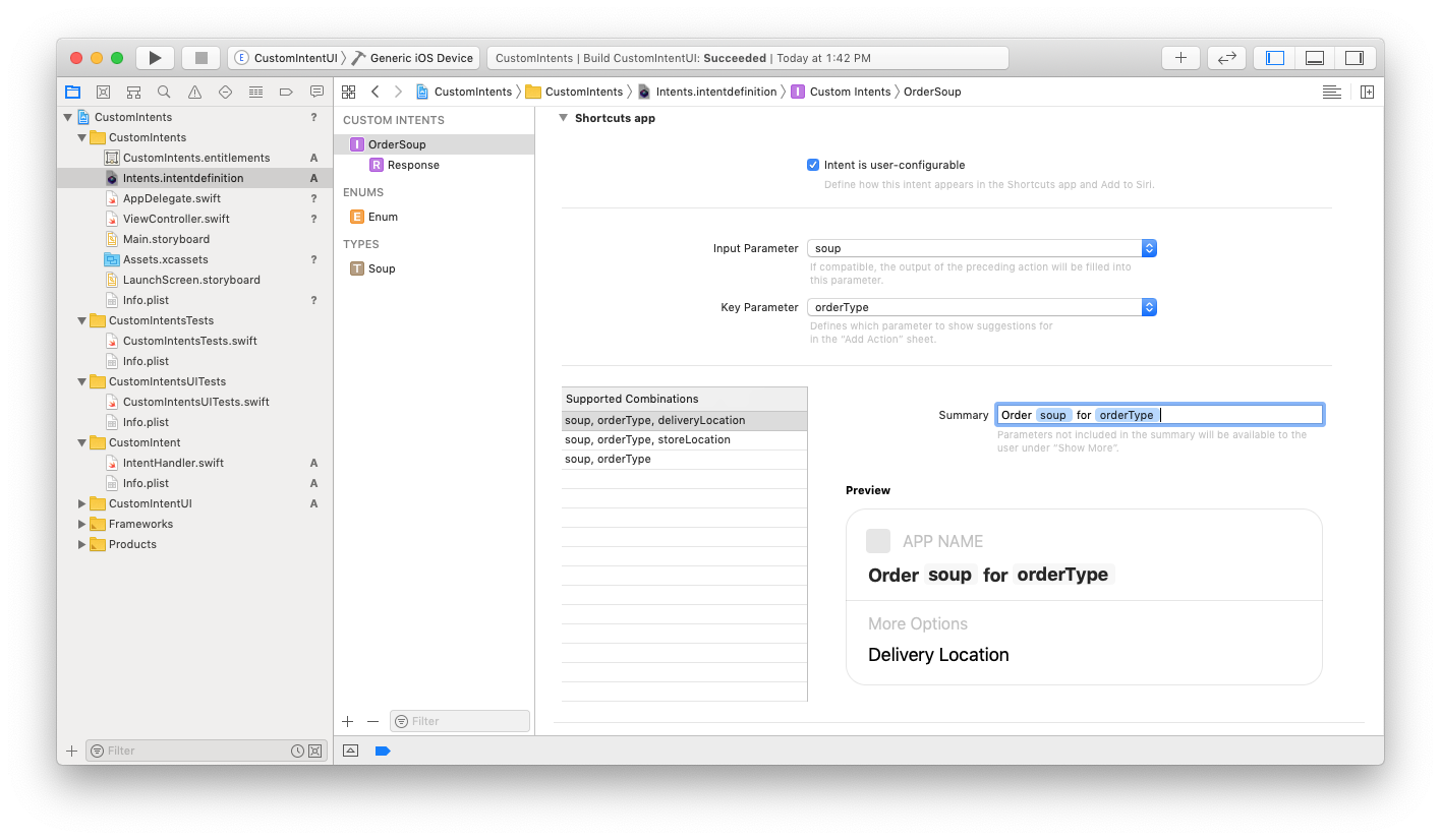 Adding User Interactivity with Siri Shortcuts and the Shortcuts App | Apple Developer Documentation