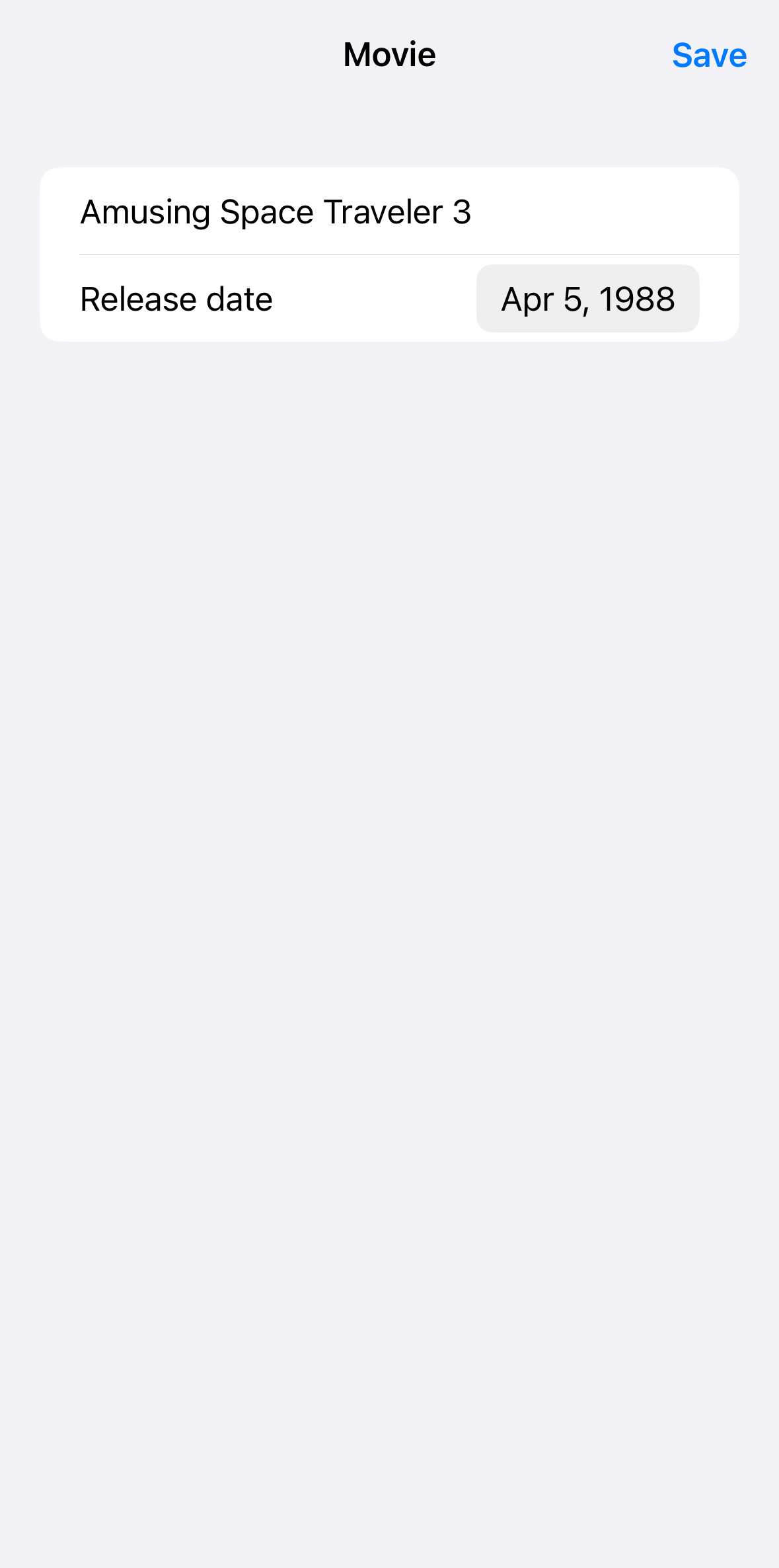Create, update, and delete data | Apple Developer Documentation