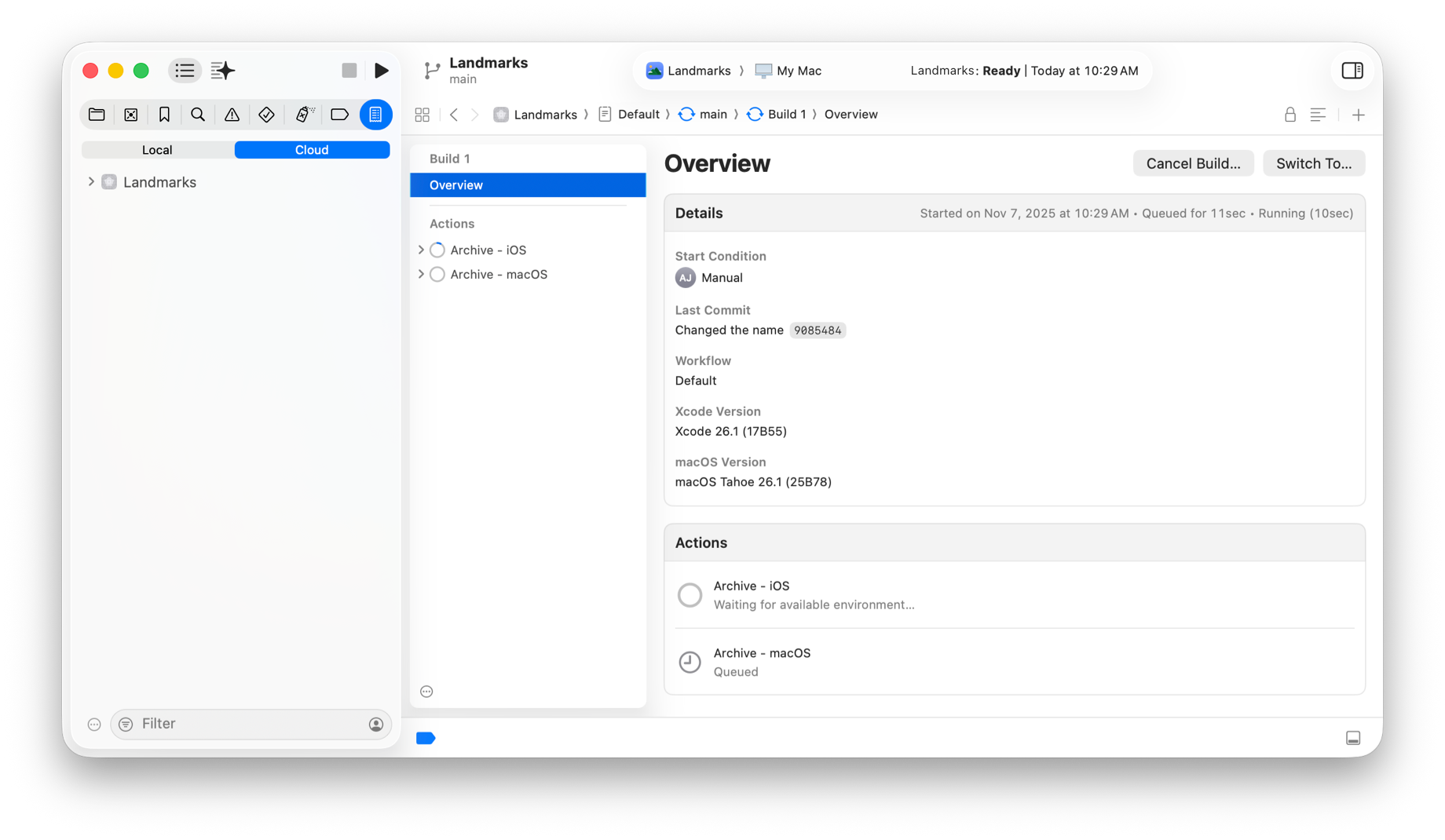 Getting started with Xcode Cloud | Apple Developer Documentation