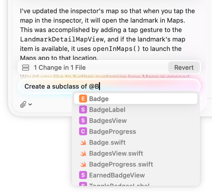 Writing code with intelligence in Xcode | Apple Developer Documentation