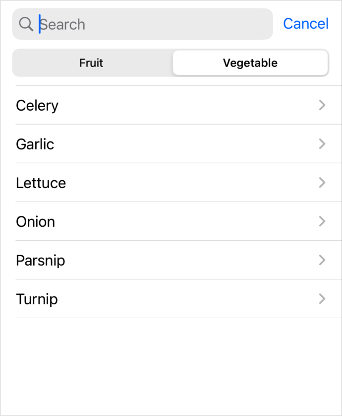 Scoping a search operation | Apple Developer Documentation
