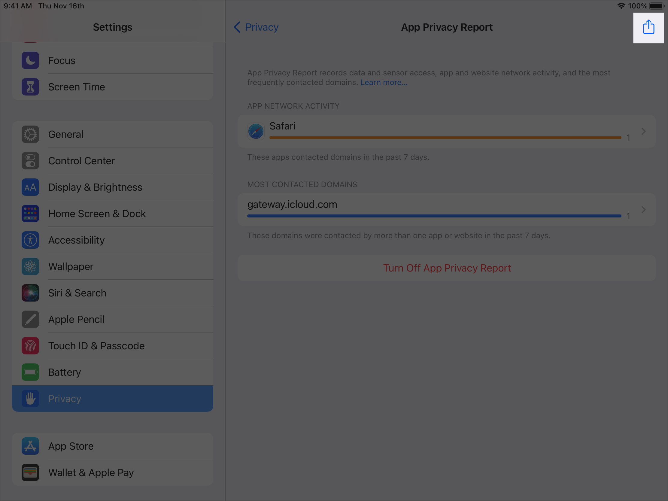Inspecting app activity data | Apple Developer Documentation