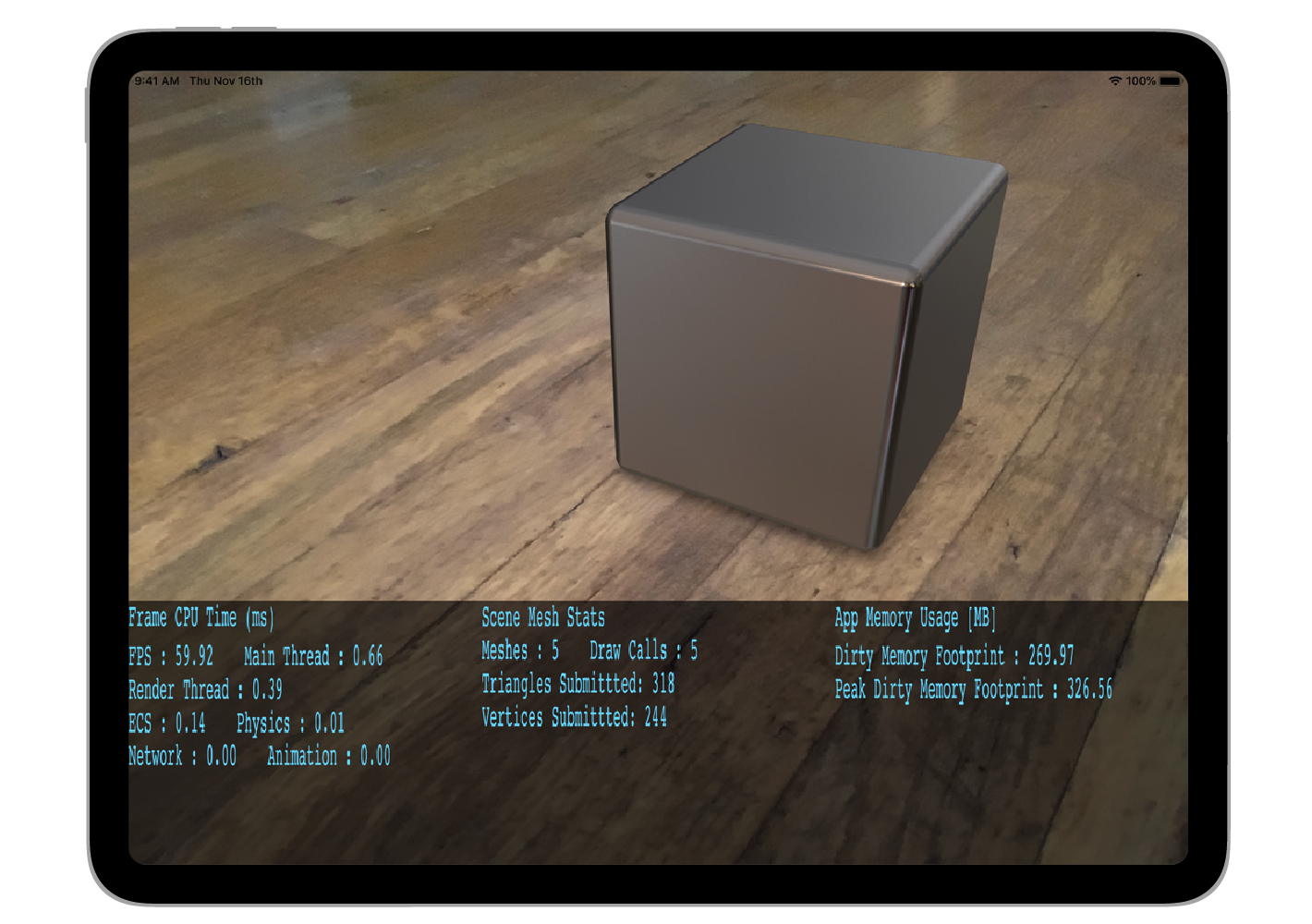 Improving the Performance of a RealityKit App | Apple Developer Documentation
