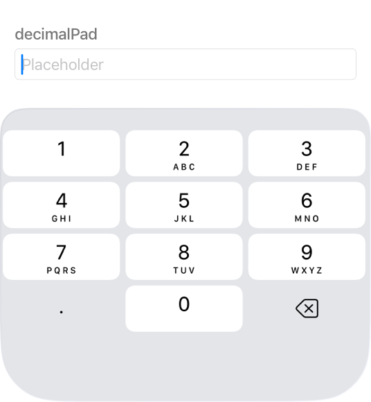 Virtual keyboards | Apple Developer Documentation