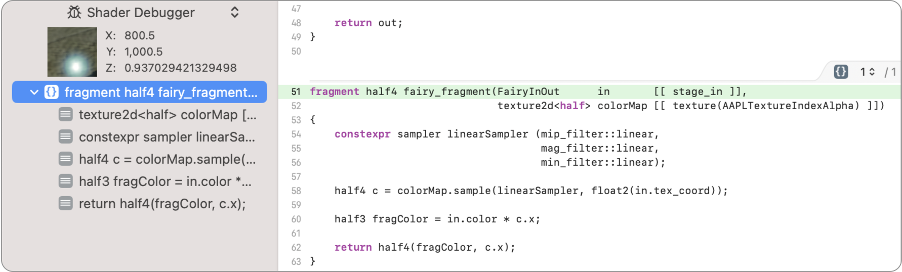 Debugging the shaders within a draw command or compute dispatch | Apple Developer Documentation