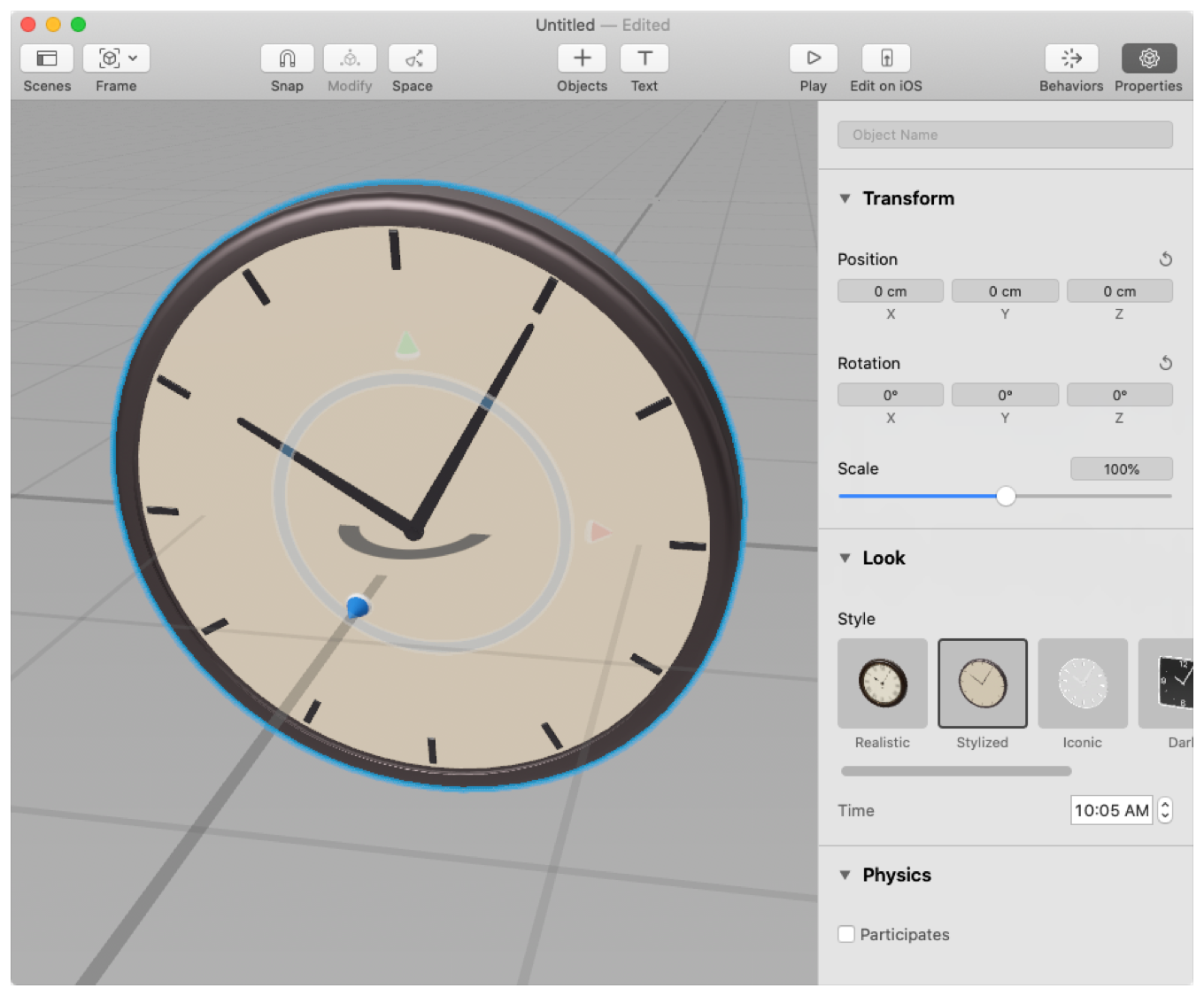 Adding elements to a 3D scene | Apple Developer Documentation