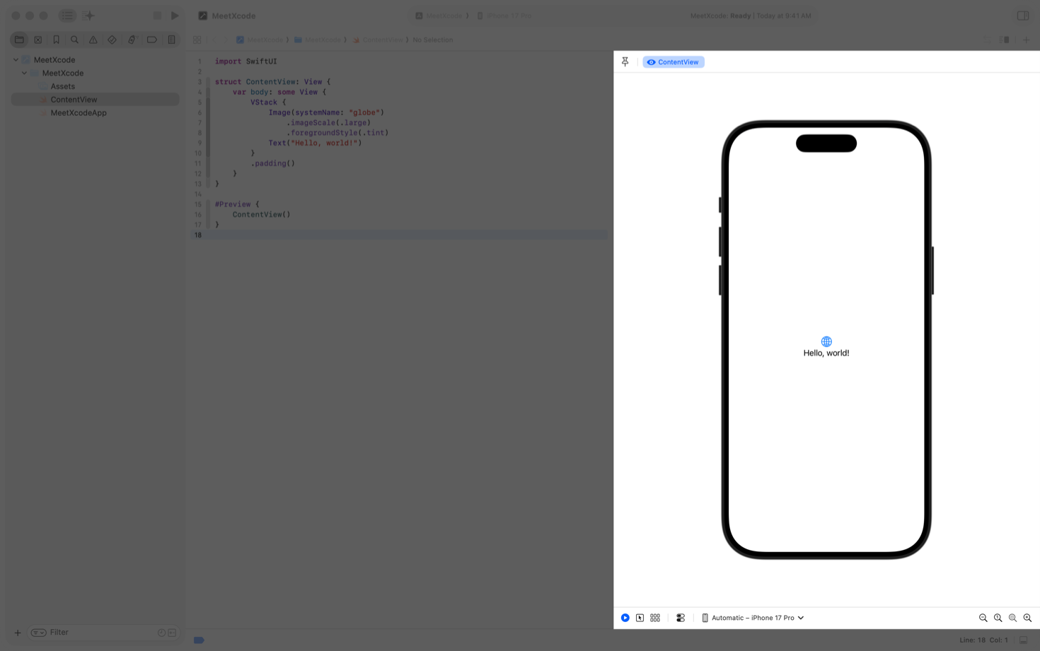 Meet Xcode | Apple Developer Documentation