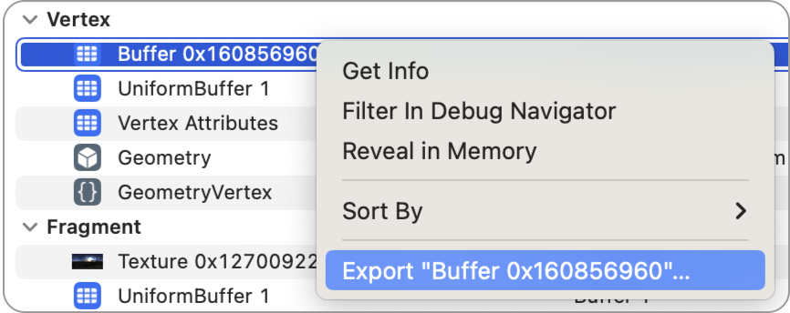 Inspecting Buffers Apple Developer Documentation