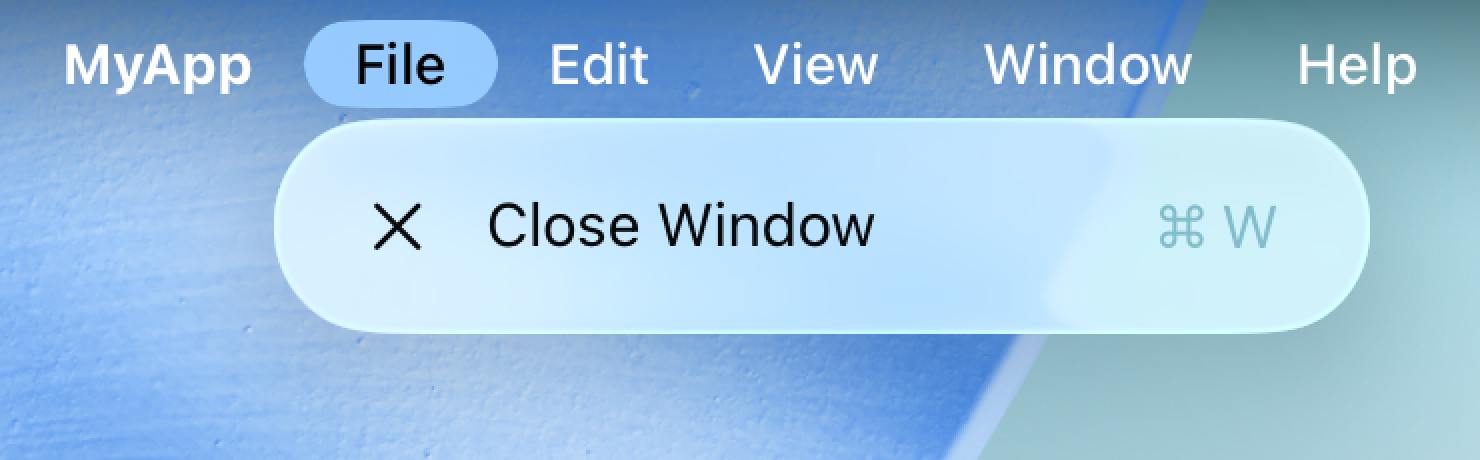 Building and customizing the menu bar with SwiftUI | Apple Developer Documentation