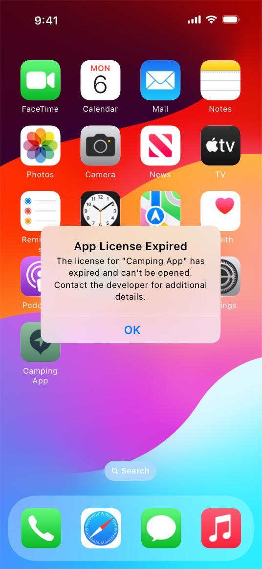 Renewing and revoking app licenses | Apple Developer Documentation